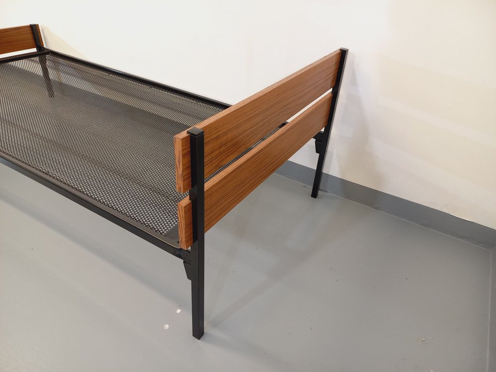 Vintage Metal and Formica Bed, 1960s for sale at Pamono