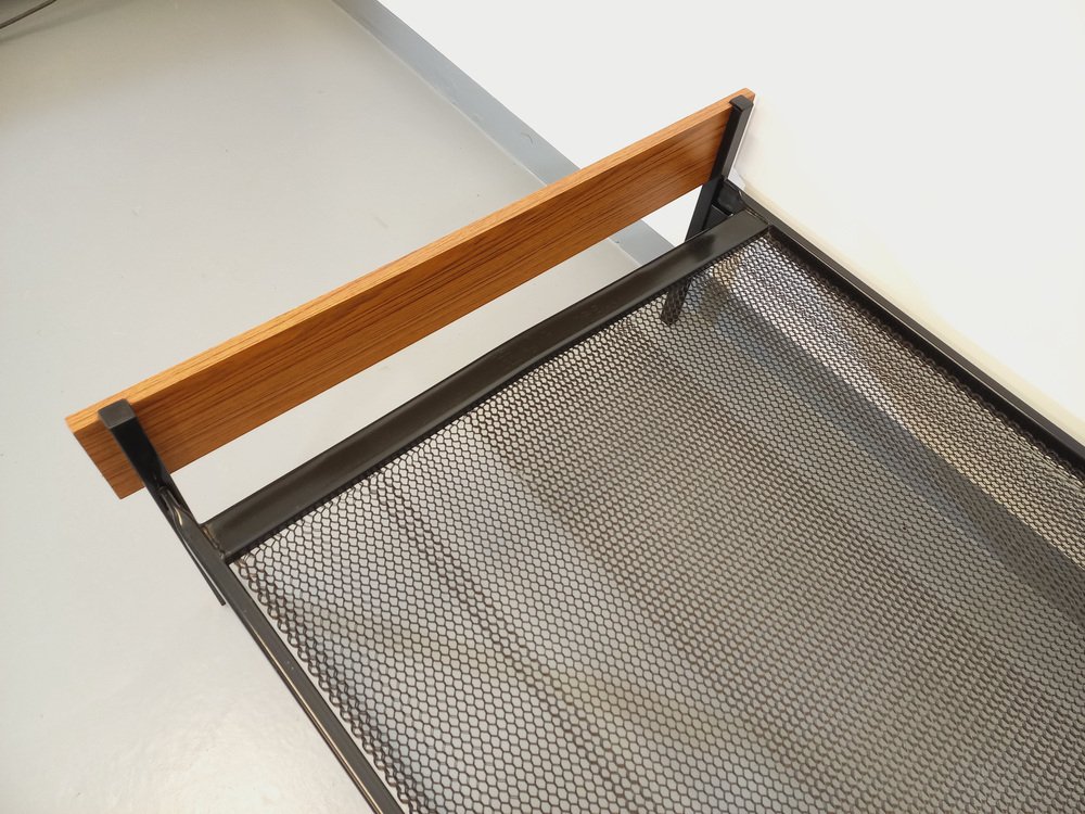 Vintage Metal and Formica Bed, 1960s for sale at Pamono