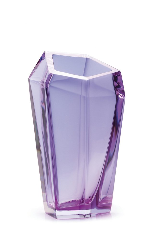 Large Castling Violet Vase by Purho for sale at Pamono