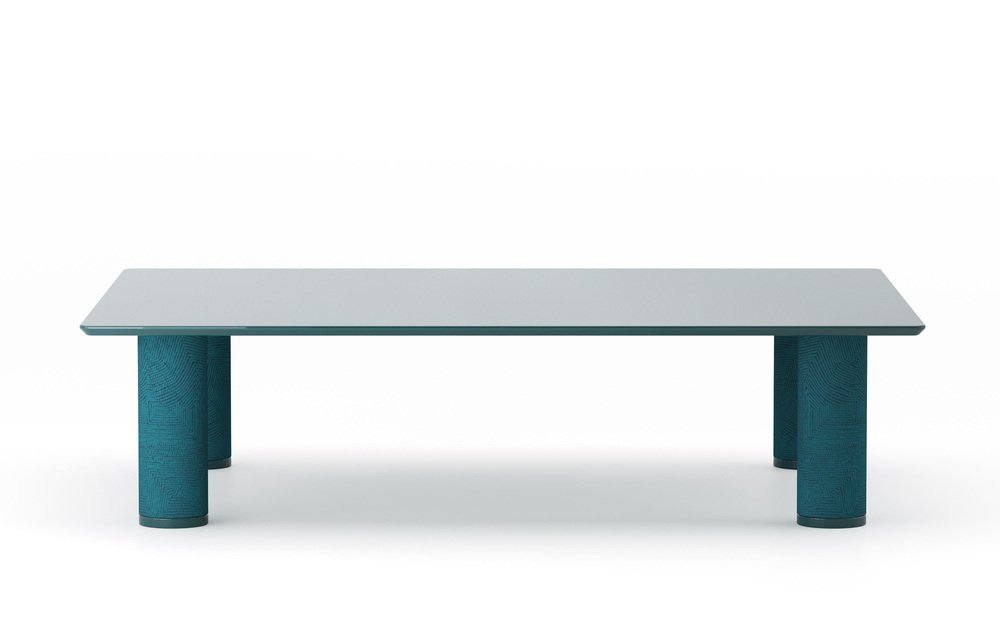 Uma Rectangular Coffee Table by Purho for sale at Pamono