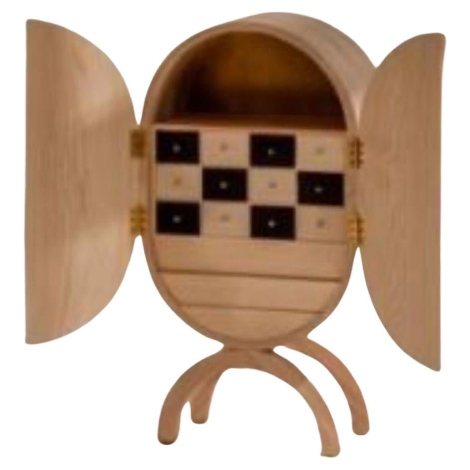 Square Drop Little Cabinet by Nów for sale at Pamono