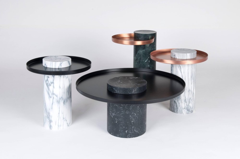 Guéridon Tables by Sebastian Herkner, Set of 2 for sale at Pamono