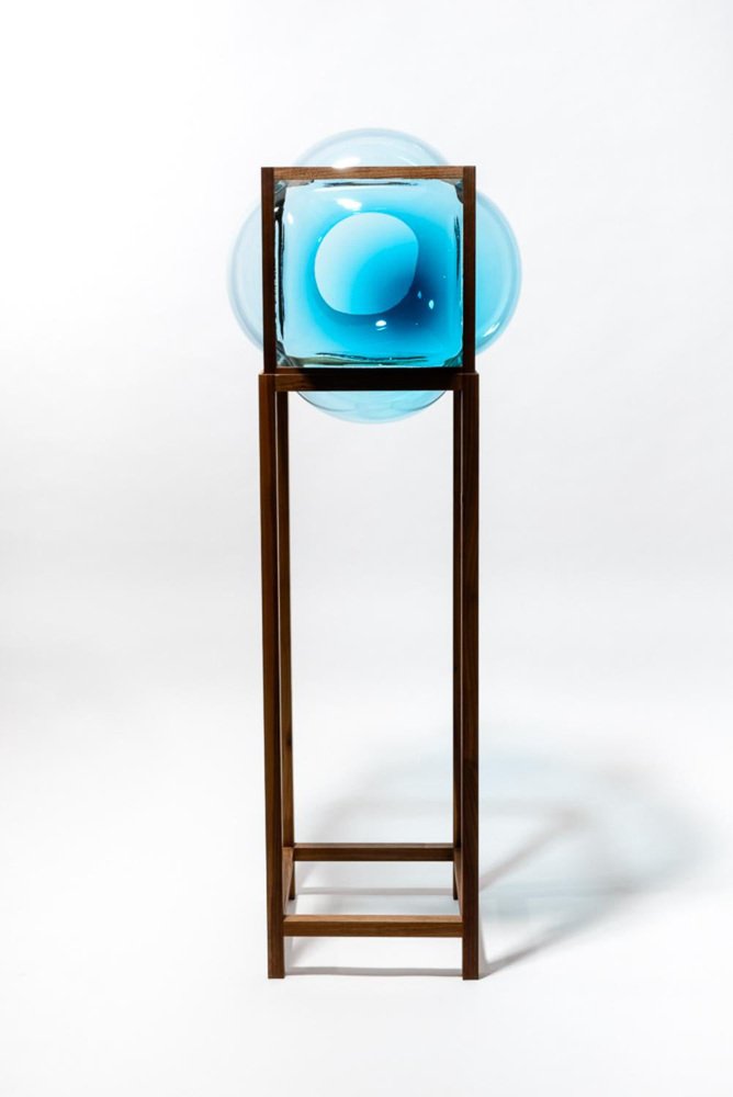 High Round Square Cabinet by Studio Thier & Van Daalen for sale at Pamono