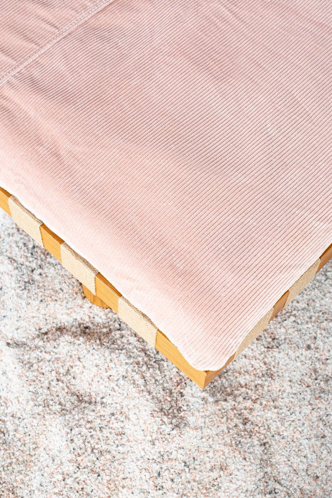 Schwarzes Pallet Leder Tagesbett von Pulpo bei Pamono kaufen