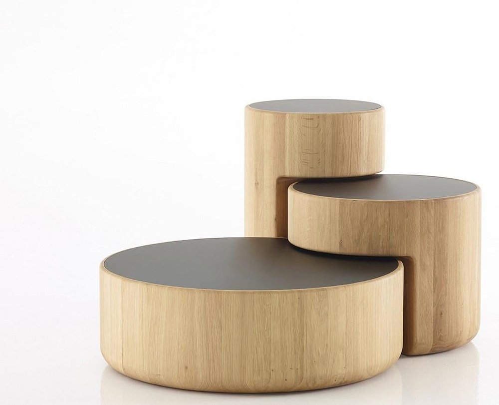Levels Set of 3 Nesting Tables by Dan Yeffet & Lucie Koldova, Set of 3 ...