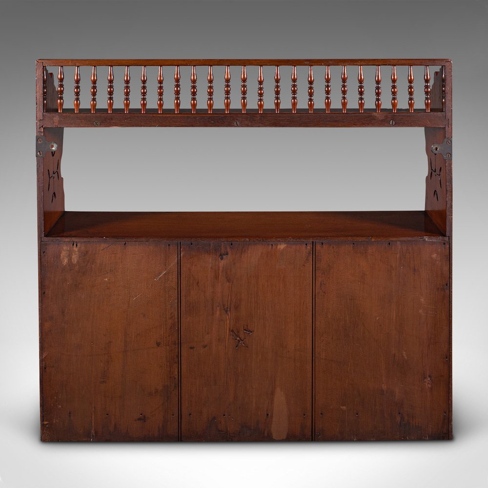 English Mounted Whatnot Cabinet in Walnut, Display Cupboard, 1890s for ...