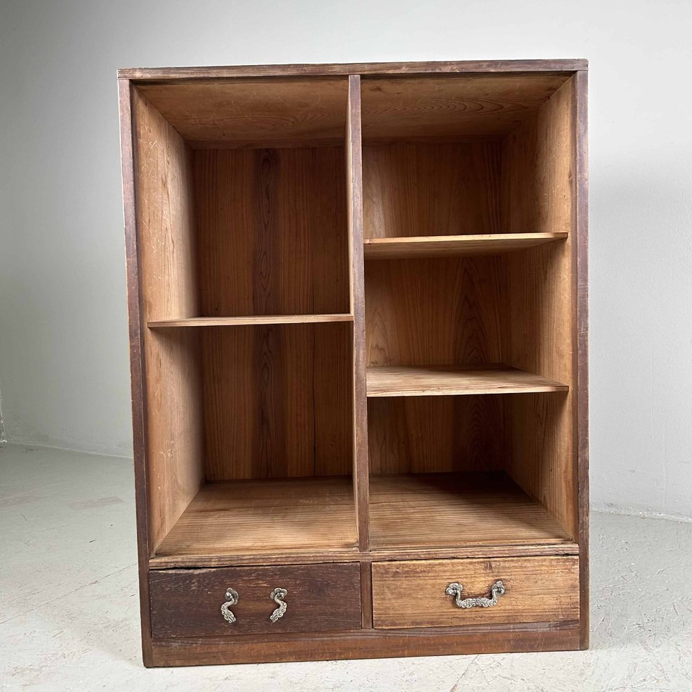 Taishō Traditional Choba Tansu Japanese Archive Cabinet, 1920s for sale ...