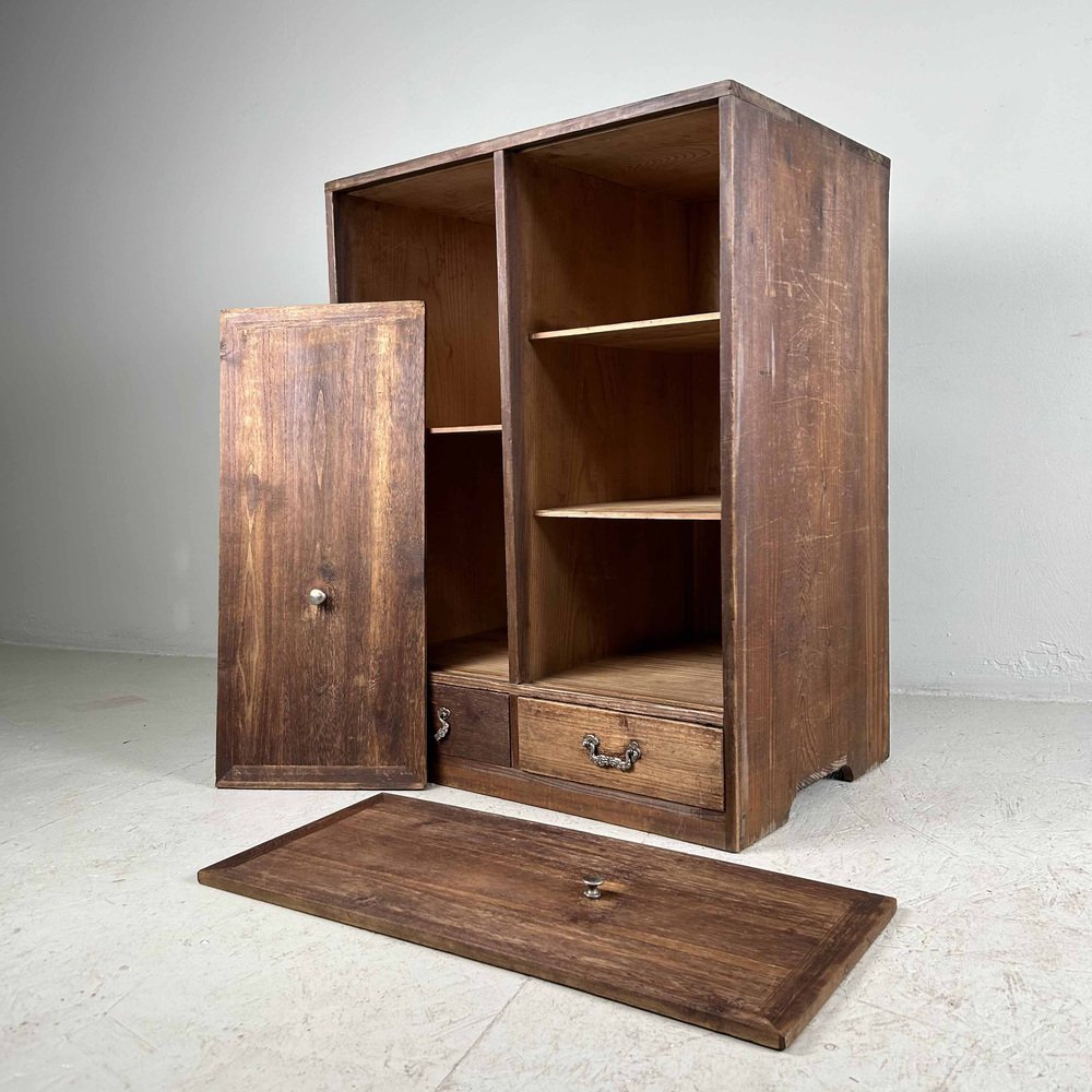 Taishō Traditional Choba Tansu Japanese Archive Cabinet, 1920s for sale ...