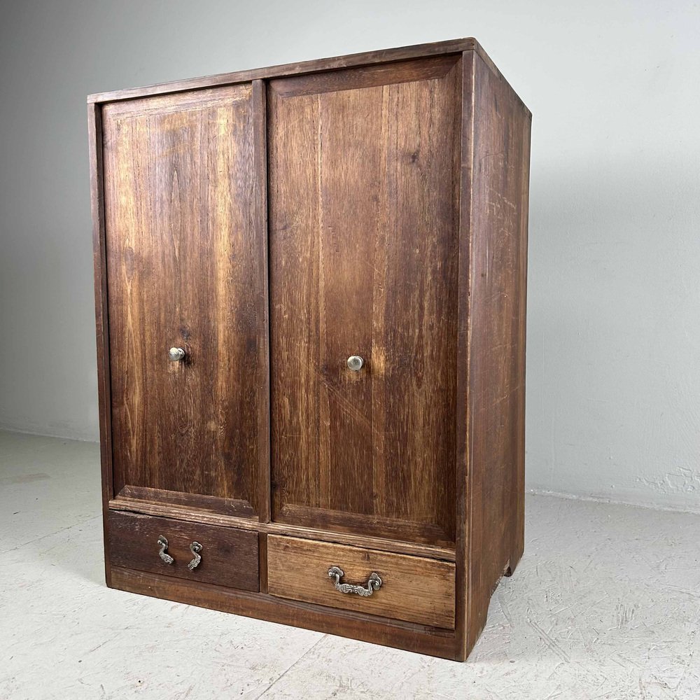 Taishō Traditional Choba Tansu Japanese Archive Cabinet, 1920s for sale ...