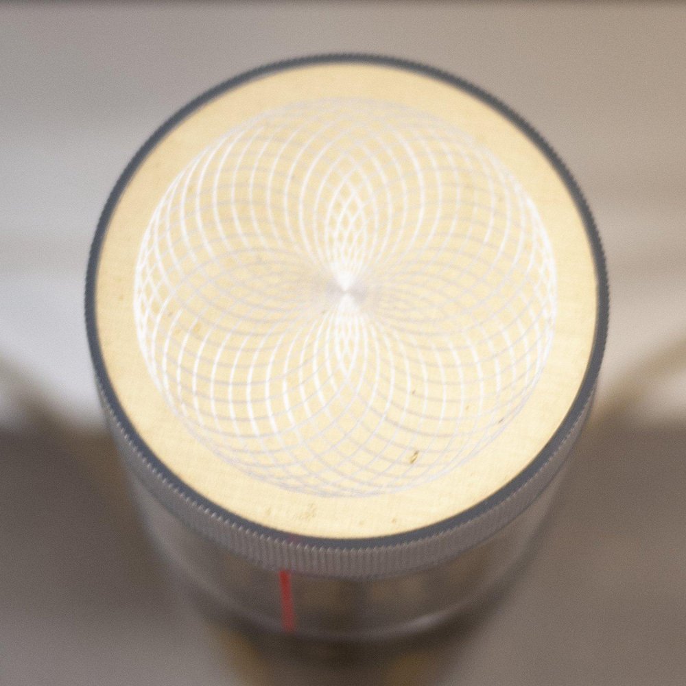 Vintage Digitime Direct Read Cylindrical Alarm Clock attributed to ...