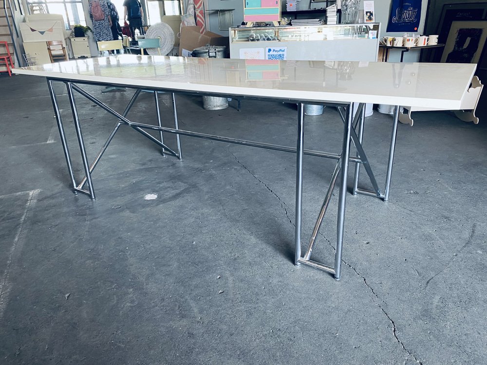 Double X Table by Eileen Gray for Classicon, 1990s for sale at Pamono