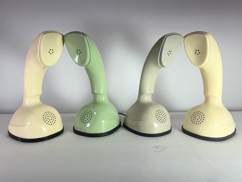 Cobra Phones from Ericsson, Sweden, 1970s, Set of 4 for sale at Pamono