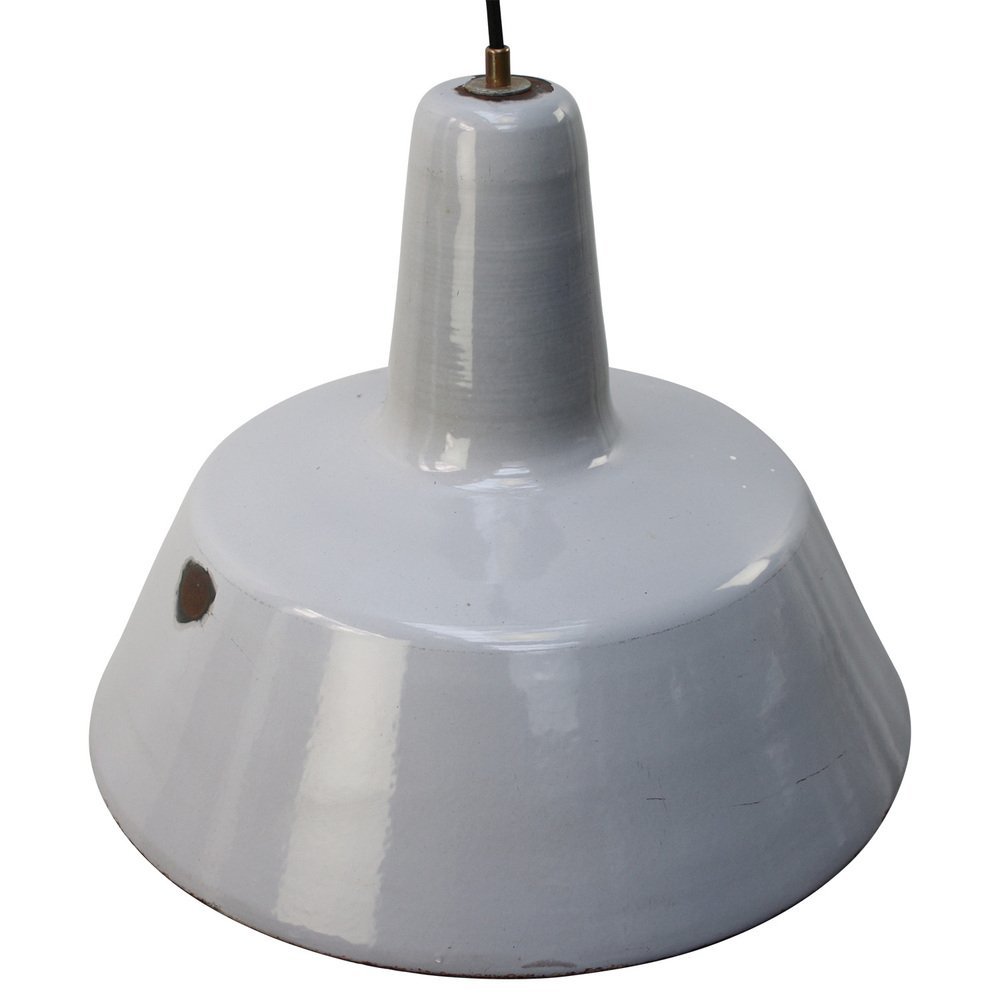 Dutch Industrial Enamel Factory Pendant Light from Philips for sale at ...