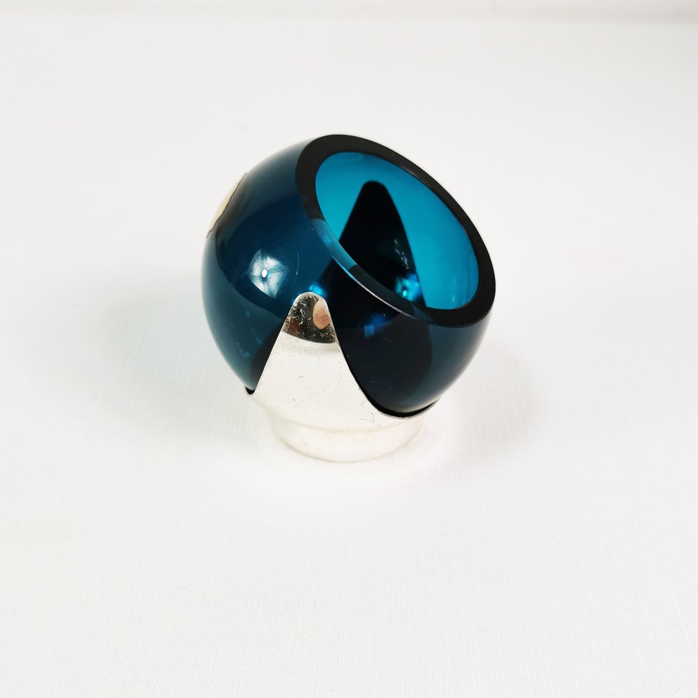 Space Age Crystal Ashtray from Quist, Germany, 1970s for sale at Pamono