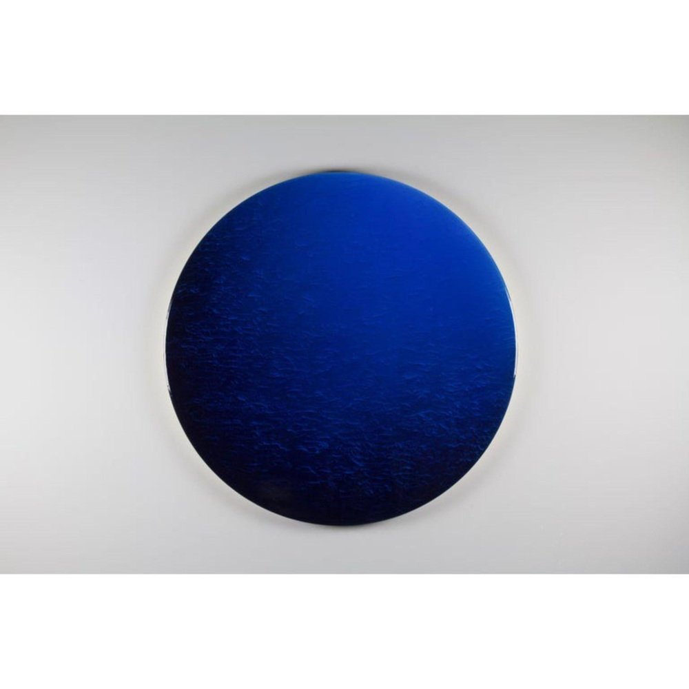 Two Kinds of People Minimalistic Round Artwork by Corine Vanvoorbergen ...