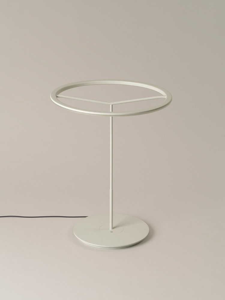Large White Sin Table Lamp by Antoni Arola for sale at Pamono