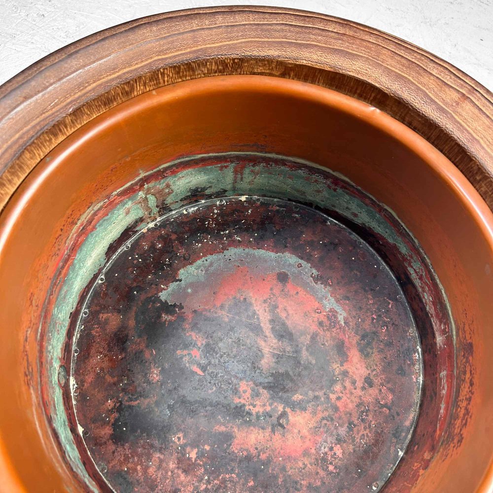 Japanese Traditional Hibachi Fire Pots, 1890s, Set of 2 for sale at Pamono