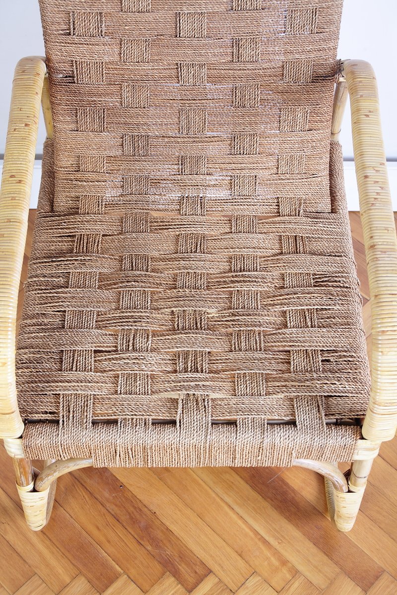 Bauhaus Rattan Armchair in the style of Erich Dieckmann, 1930s for sale ...