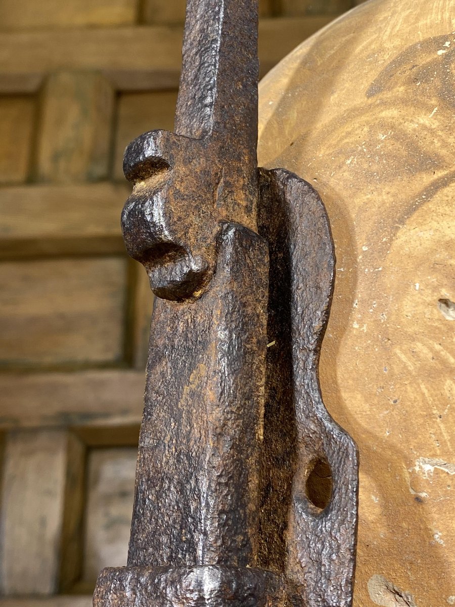 Antique Wrought Iron Lock, 1750s for sale at Pamono