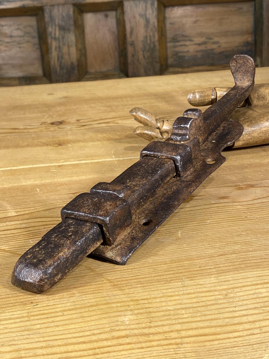 Antique Wrought Iron Lock, 1750s for sale at Pamono