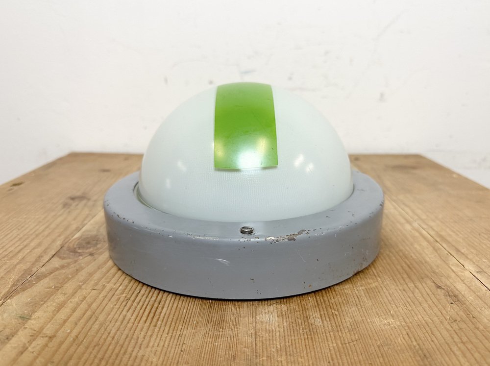 Vintage Emergency Ceiling Light from Elektrosvit, 1970s for sale at Pamono