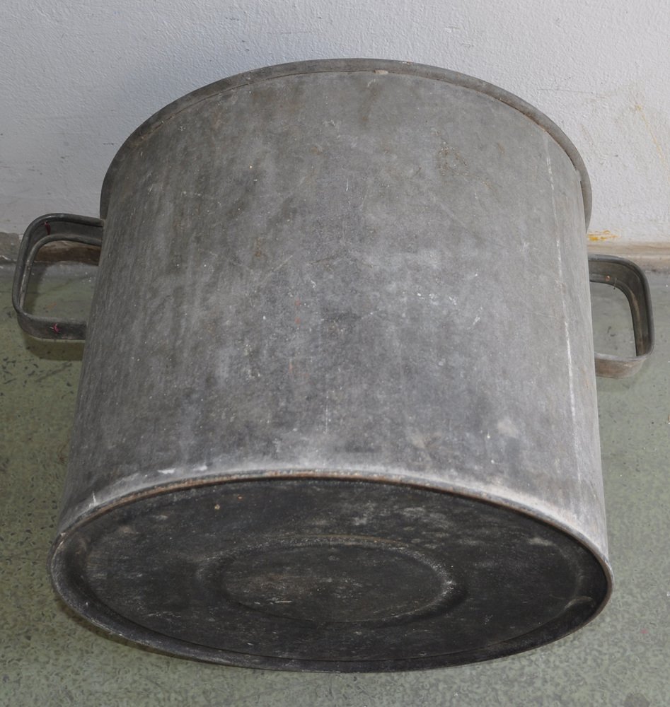 Galvanized Zinc Planter, 1950s for sale at Pamono