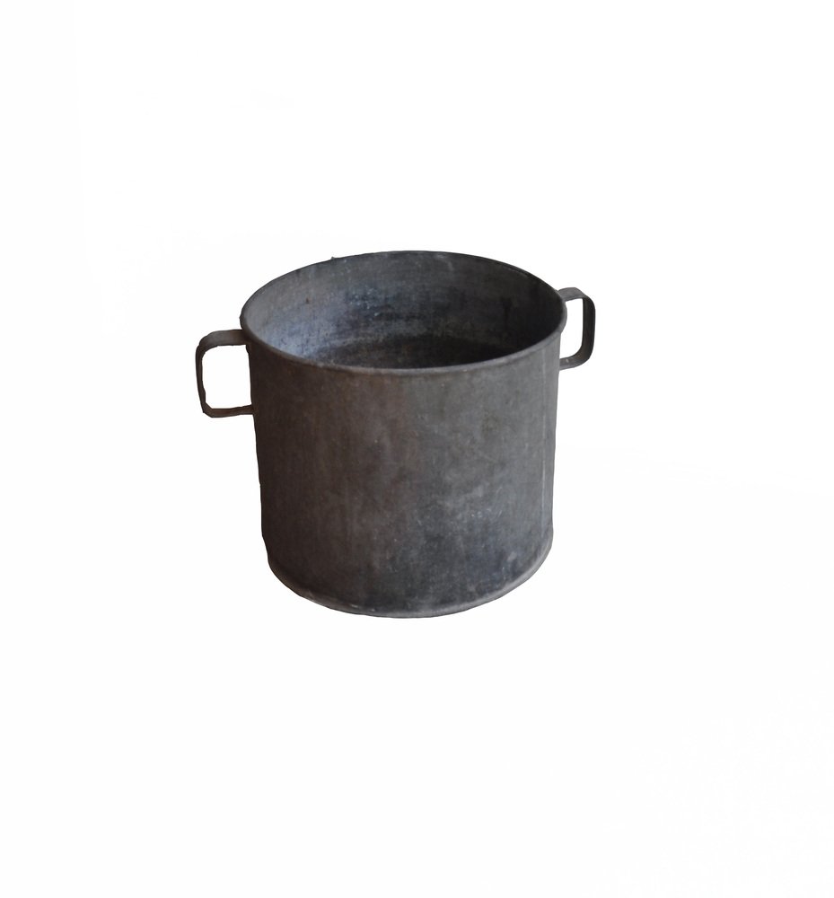 Galvanized Zinc Planter, 1950s for sale at Pamono