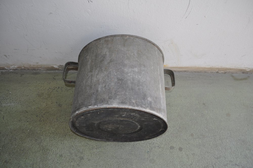 Galvanized Zinc Planter, 1950s for sale at Pamono