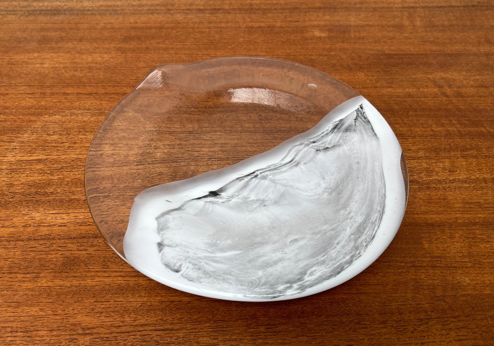 Vintage German Glass Plate or Bowl by Hans Jürgen Richartz for Richartz ...