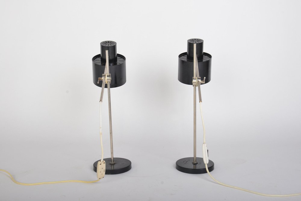 Mid-Century Adjustable Desk Lamps by Jan Suchan for Elektrosvit, 1960s ...