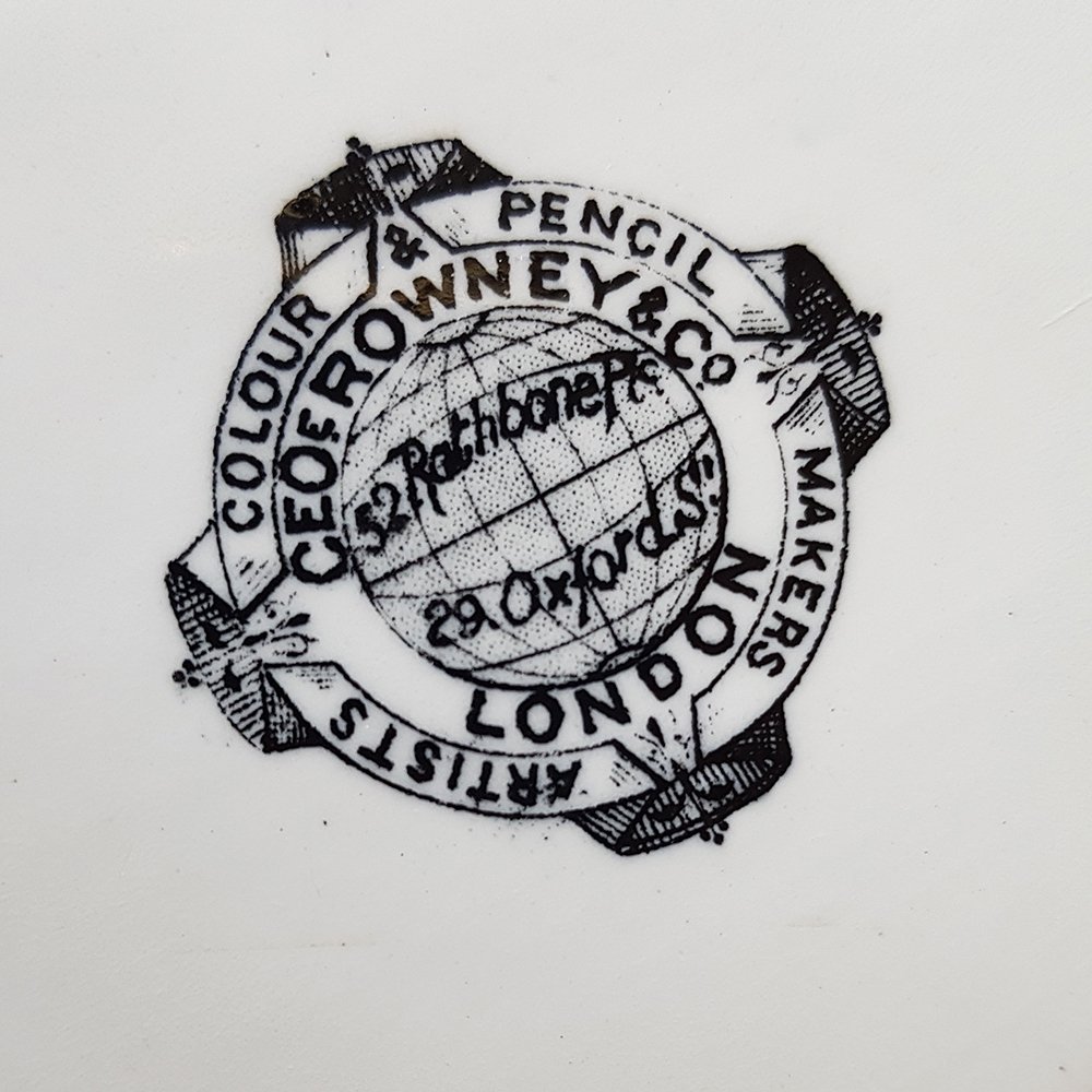 Aquarellkasten von George Rowney & Co., 19. Jahrhundert bei Pamono kaufen