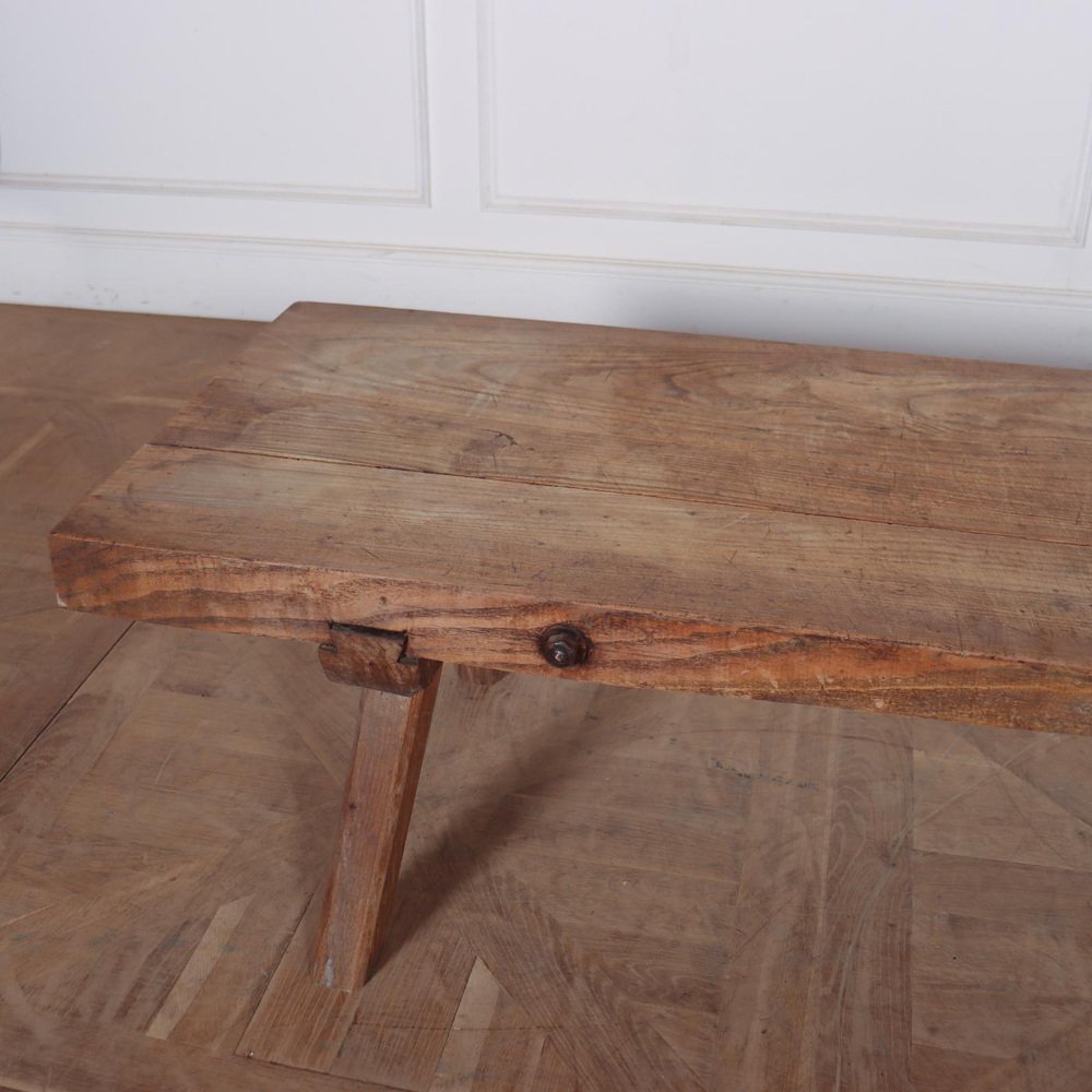 Antique Oak Coffee Table, 1890s for sale at Pamono