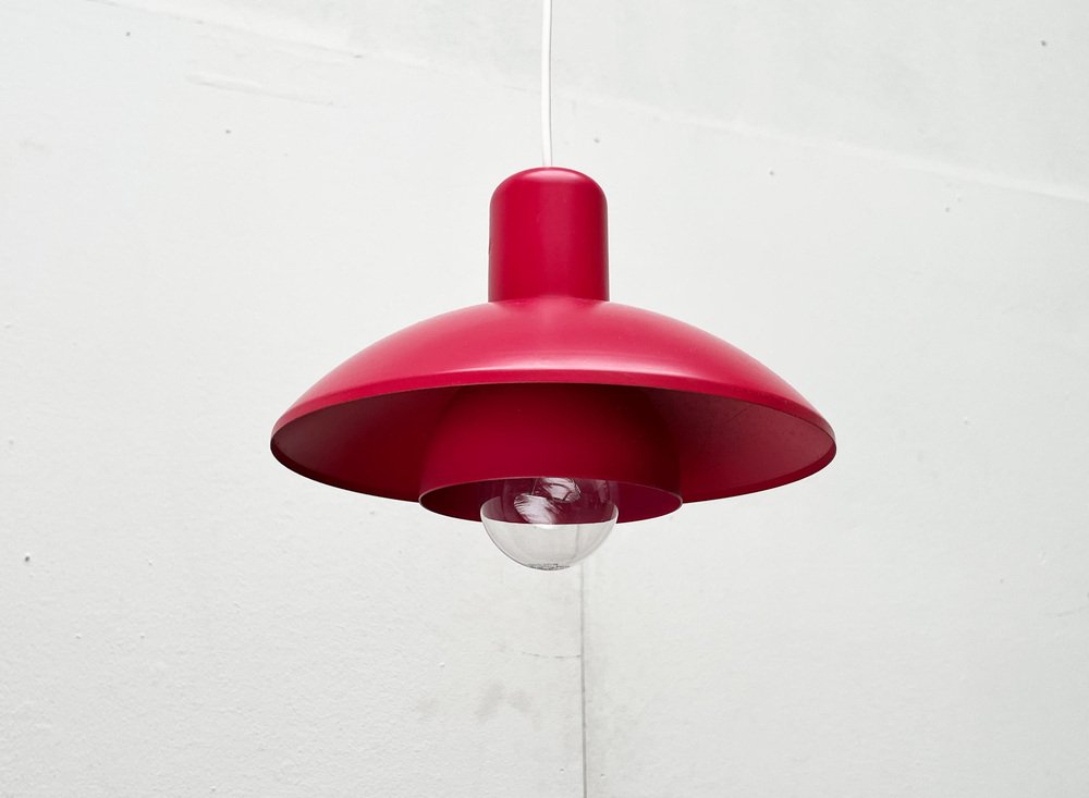 Mid-Century Danish Red Model 728 Pendant Lamp from Horn, 1960s for sale ...