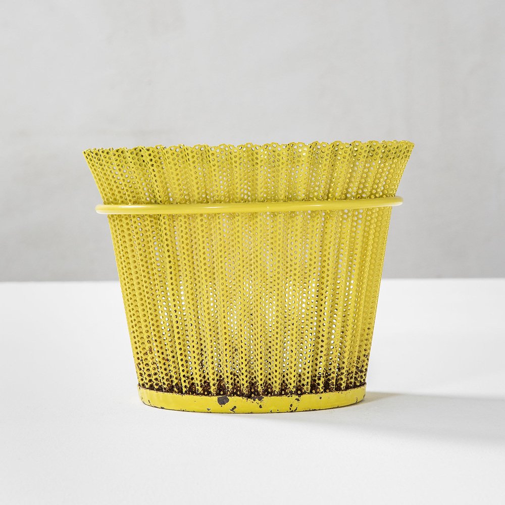 Perforated Metal Vase attributed to Mathieu Matégot for Gubi, 1950s for ...