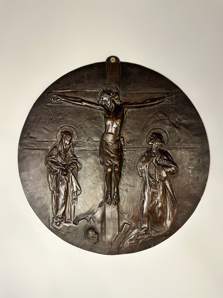 Ecclesiastical Relief of Jesus, 1960, Bronze for sale at Pamono