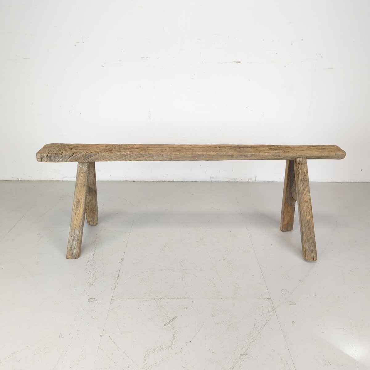 Vintage Wooden Pig Bench for sale at Pamono