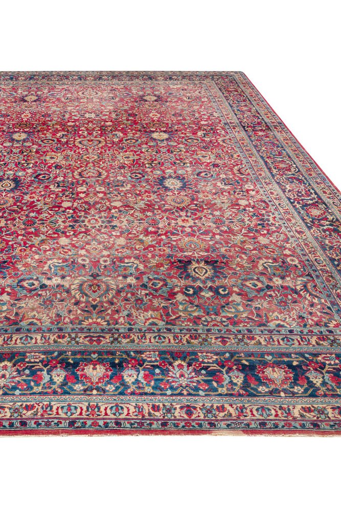 Large Antique Tabriz Rug for sale at Pamono