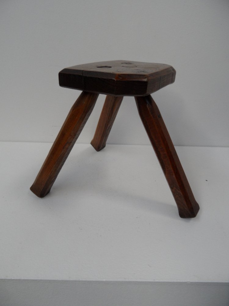 Antique Milk Stool, 1890s for sale at Pamono