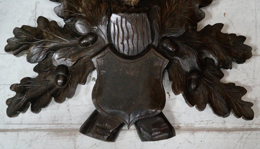 Black Forest Goats Head Wall Plaque, 1860s for sale at Pamono