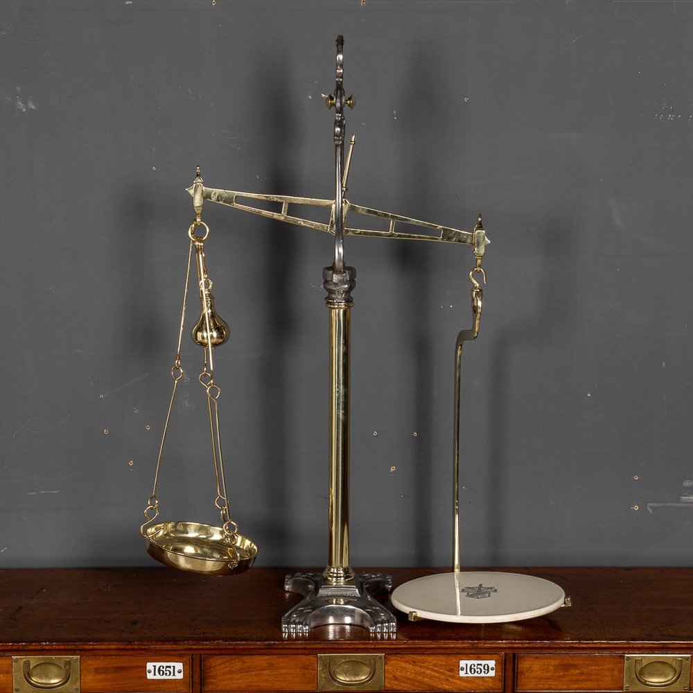19th Century Victorian Weighing Scales by J White & Son., 1880s for ...