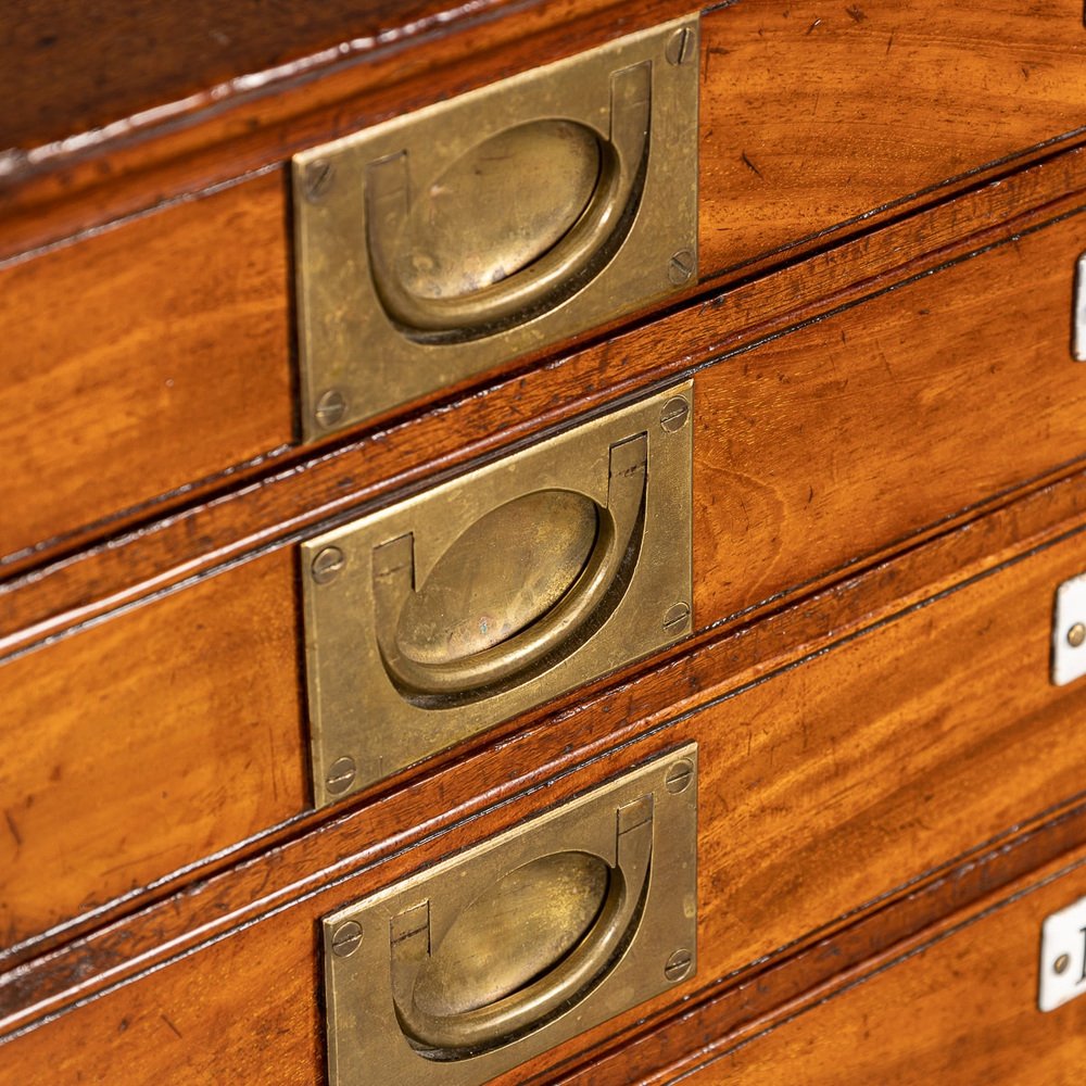 19th Century Victorian in Mahogany 24 Bank Drawers, 1890s for sale at ...