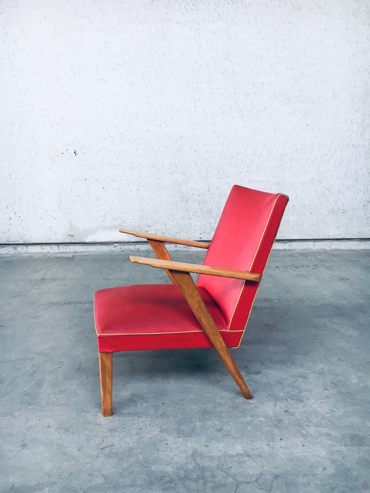 Set of Dutch Lounge Chairs, 1950s for sale at Pamono