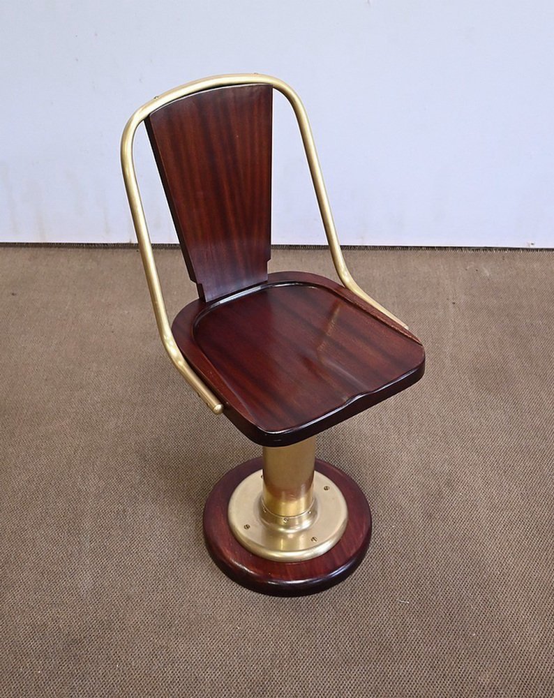 Early 20th Century Liner Chairs, England, Set of 6 for sale at Pamono