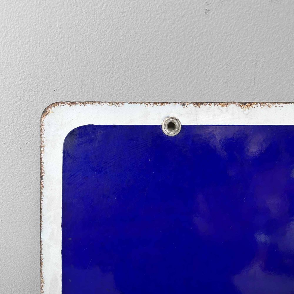 Vintage Japanese Metal Store Sign, 1981 for sale at Pamono