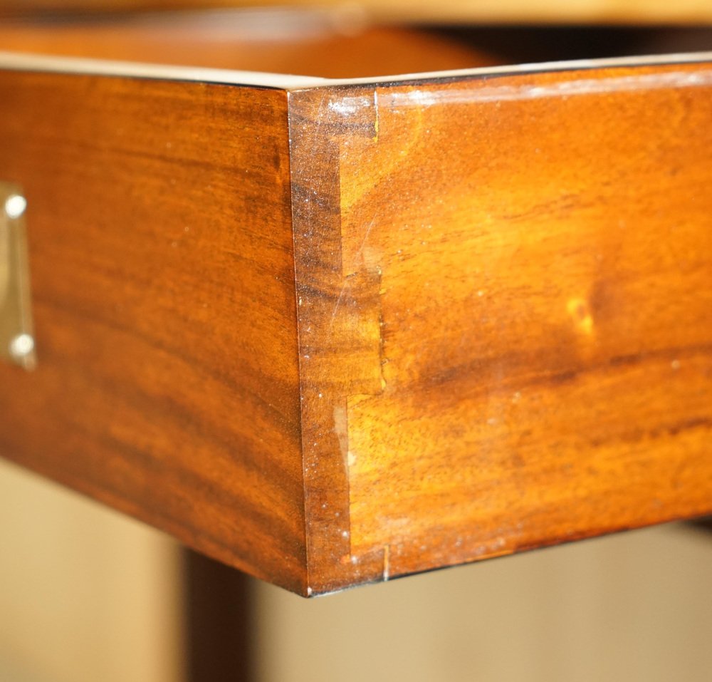 Vintage Military Campaign Console Table from Harrods Kennedy for sale ...