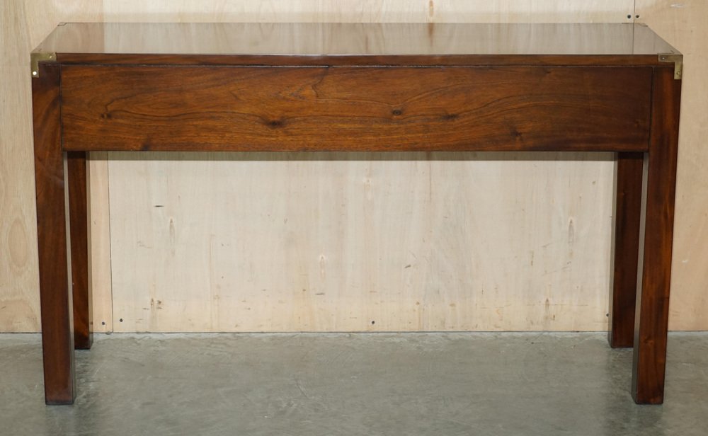 Vintage Military Campaign Console Table from Harrods Kennedy for sale ...