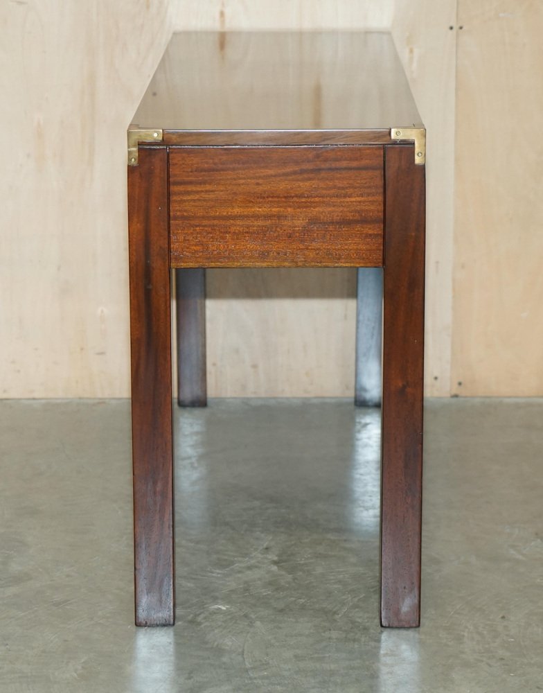 Vintage Military Campaign Console Table from Harrods Kennedy for sale ...