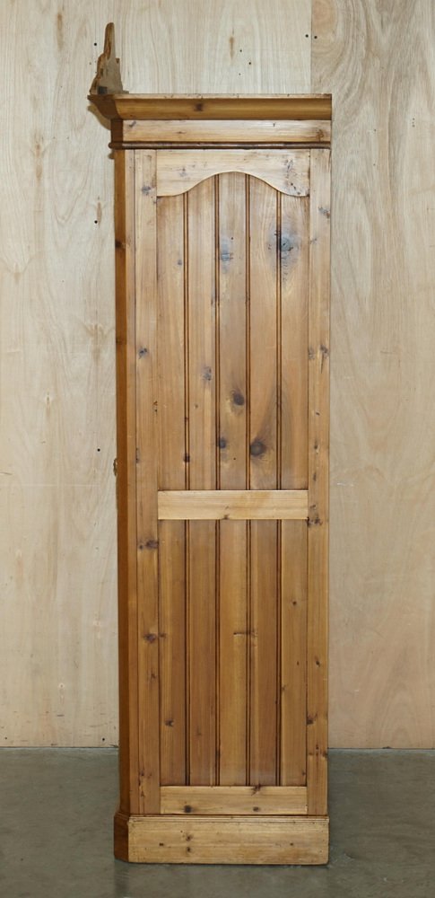 Art Nouveau Pine Wardrobe for sale at Pamono