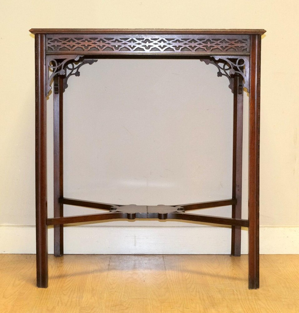 Antique Edwardian Hardwood Side Table for sale at Pamono