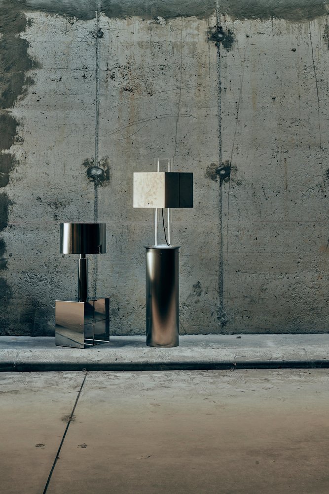 Stainless Steel Floating Lamp by Brajak Vitberg for sale at Pamono